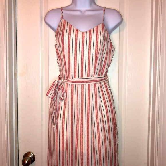 Monteau | Pants & Jumpsuits | Monteau Striped Jumpsuit | Poshmark